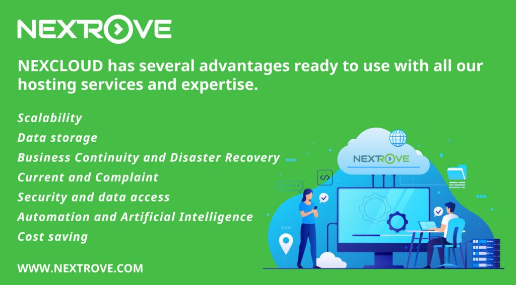 NEXTCLOUD, Nextrove Hosting solution for pharmacovigilance - Nextrove