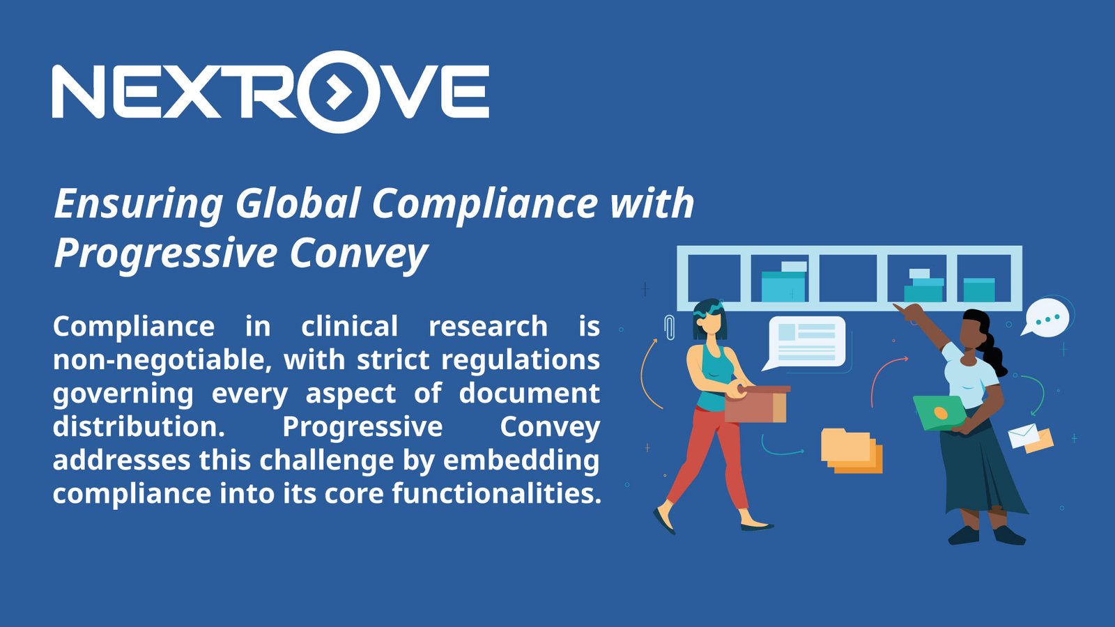 Ensuring Global Compliance with Progressive Convey